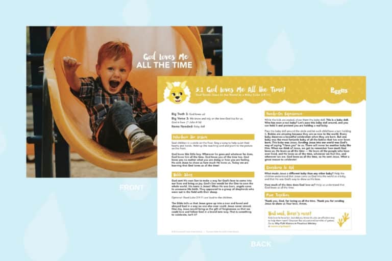 Awana Puggles Teaching Cards – Awana